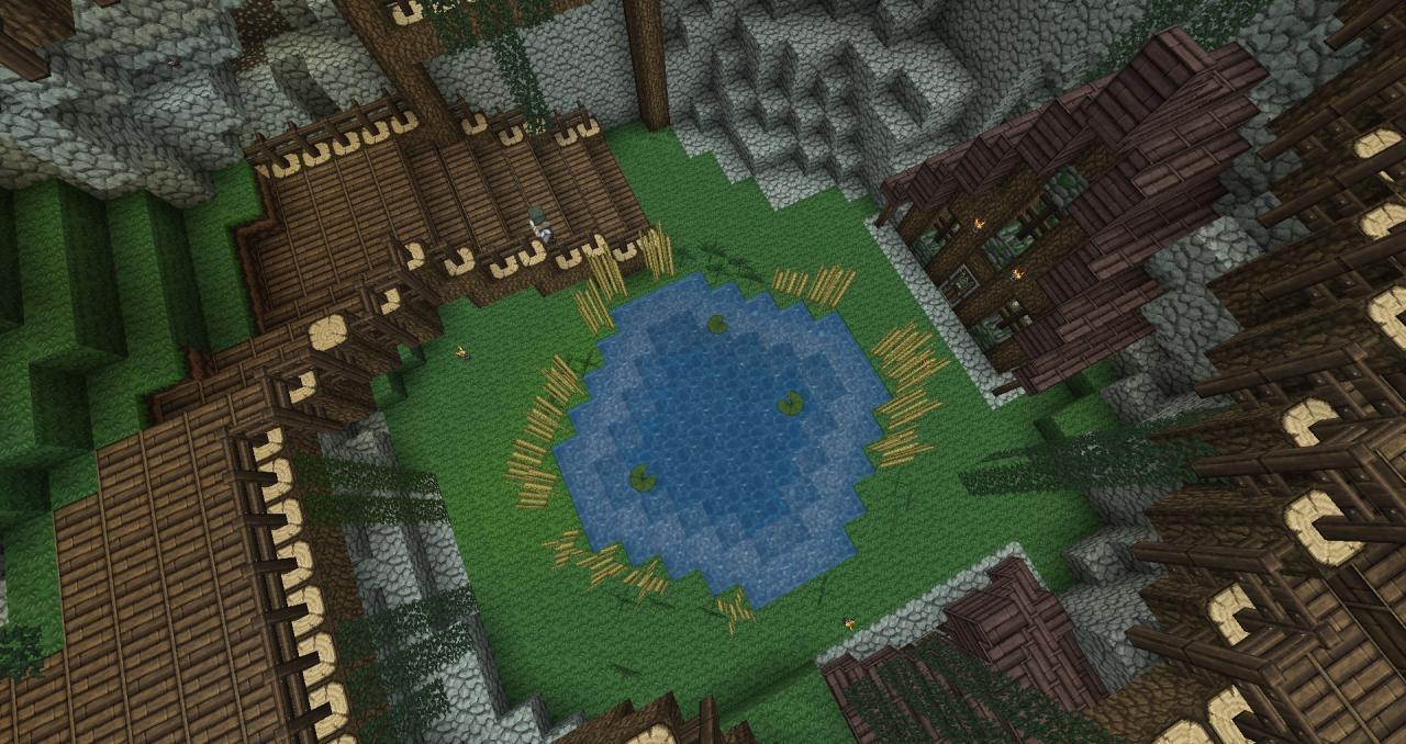 Old Jungle Hidden Village Minecraft Map