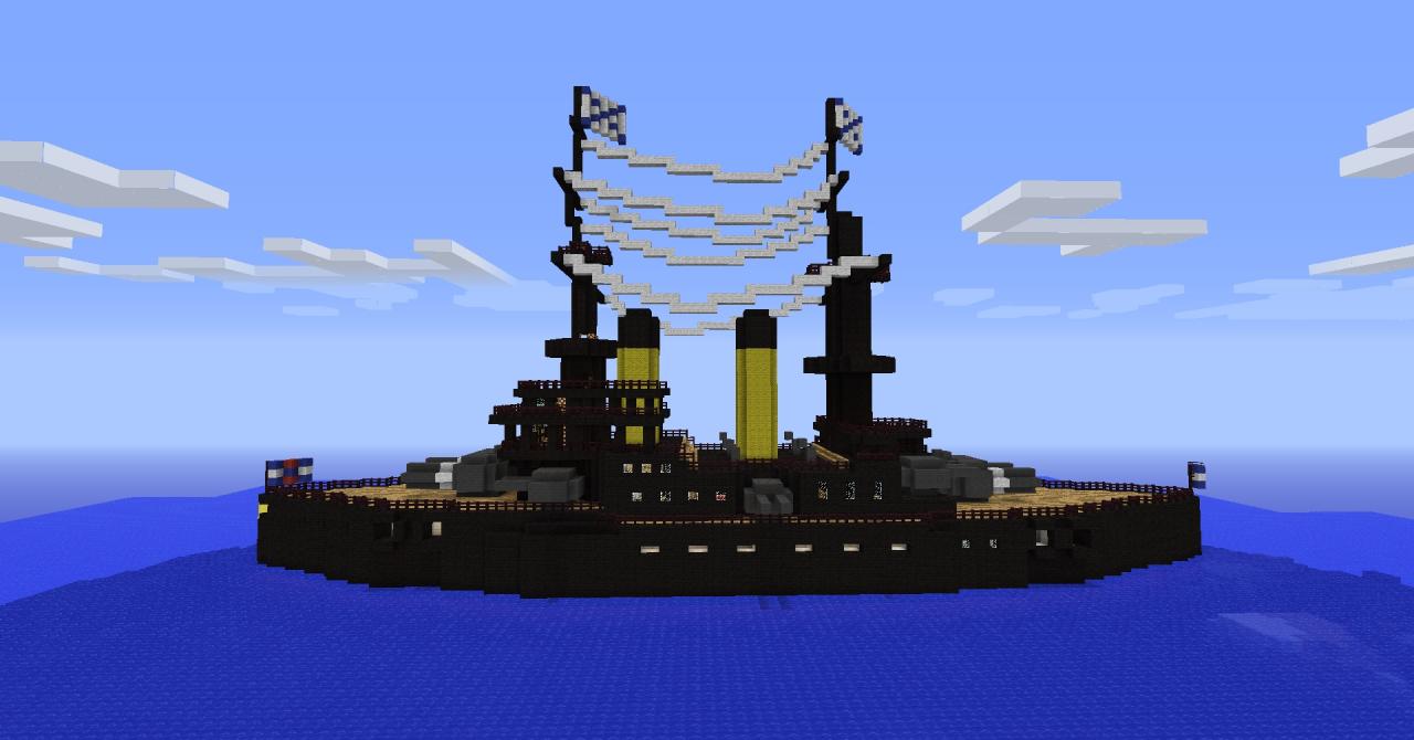 Battleship Knyaz Suvorov Minecraft Map