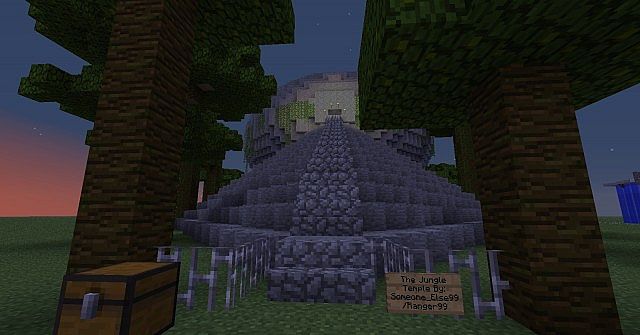 The Jungle Temple Minecraft Map