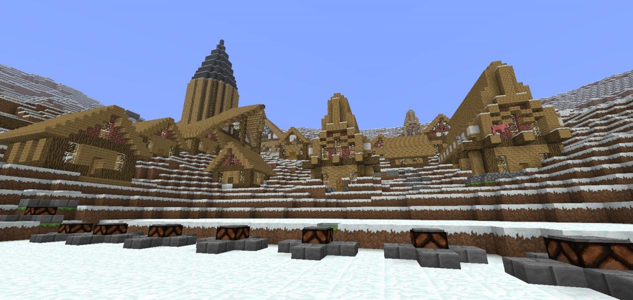 Survival Games Frozen Over Minecraft Map
