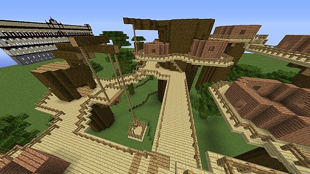 ewoks village Minecraft Map