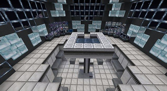 Asteroid Mining Station Minecraft Map