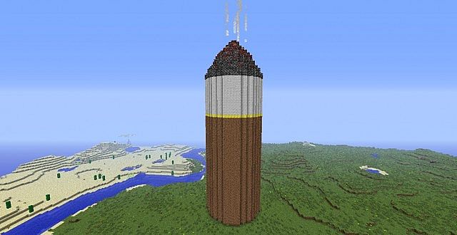 Cigarette House (its smokin) Minecraft Map