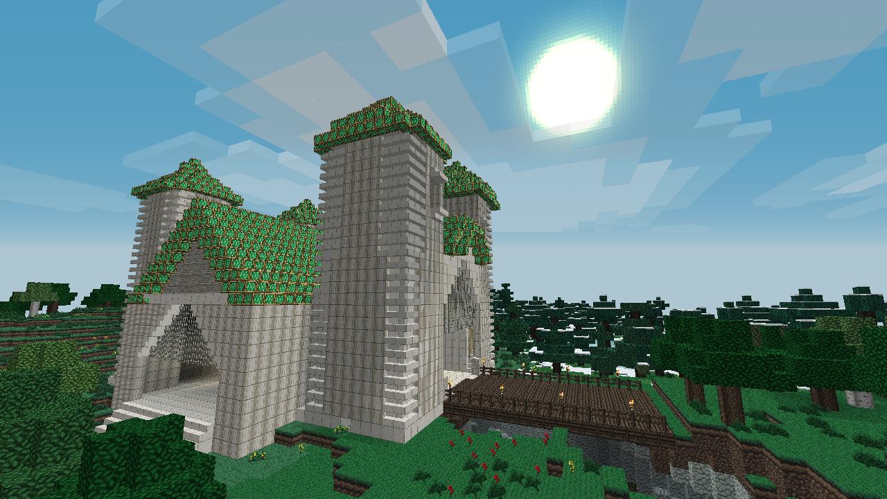 Small Cathedral-ish (Good Spawn Point For Your Server) Minecraft Map