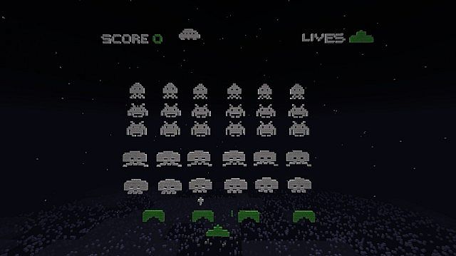 SPACE INVADERS (To the Stars Contest) Minecraft Map