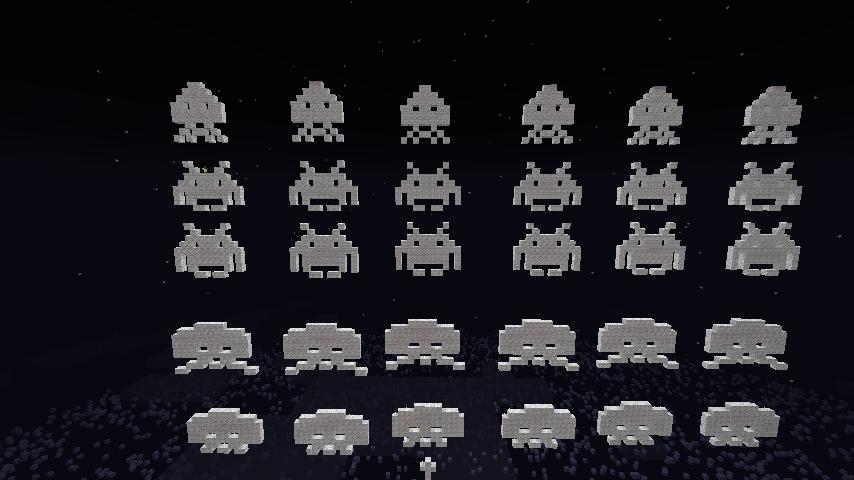 SPACE INVADERS (To the Stars Contest) Minecraft Map