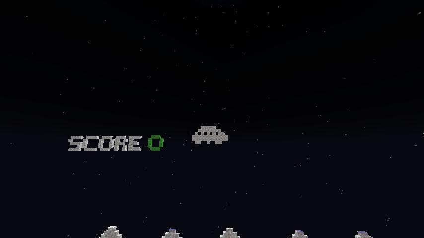 SPACE INVADERS (To the Stars Contest) Minecraft Map