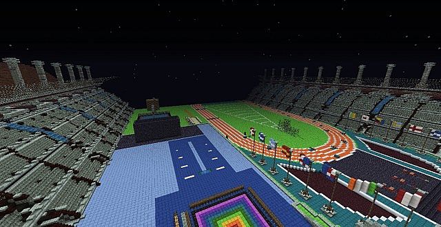 The adventure to the worlds biggest town ever!!!!! (UPDATED) Minecraft Map