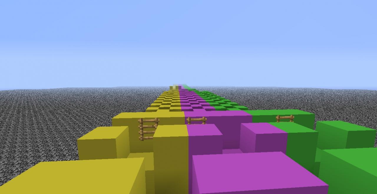 Rainbow Runner Minecraft Map
