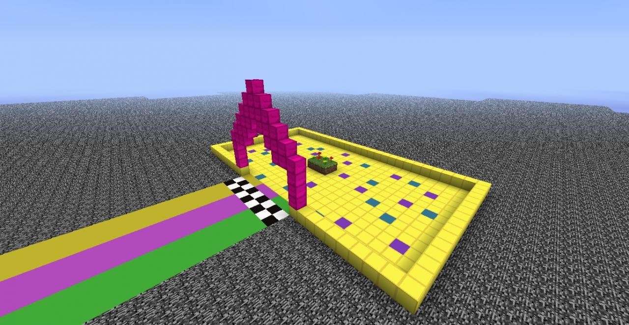 Rainbow Runner Minecraft Map