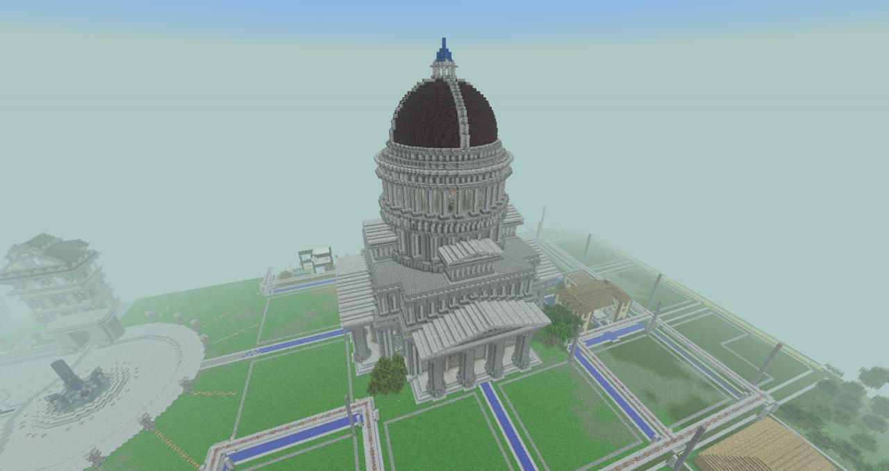 Huge townhall Minecraft Map