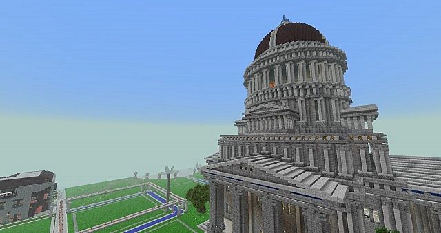 Huge townhall Minecraft Map