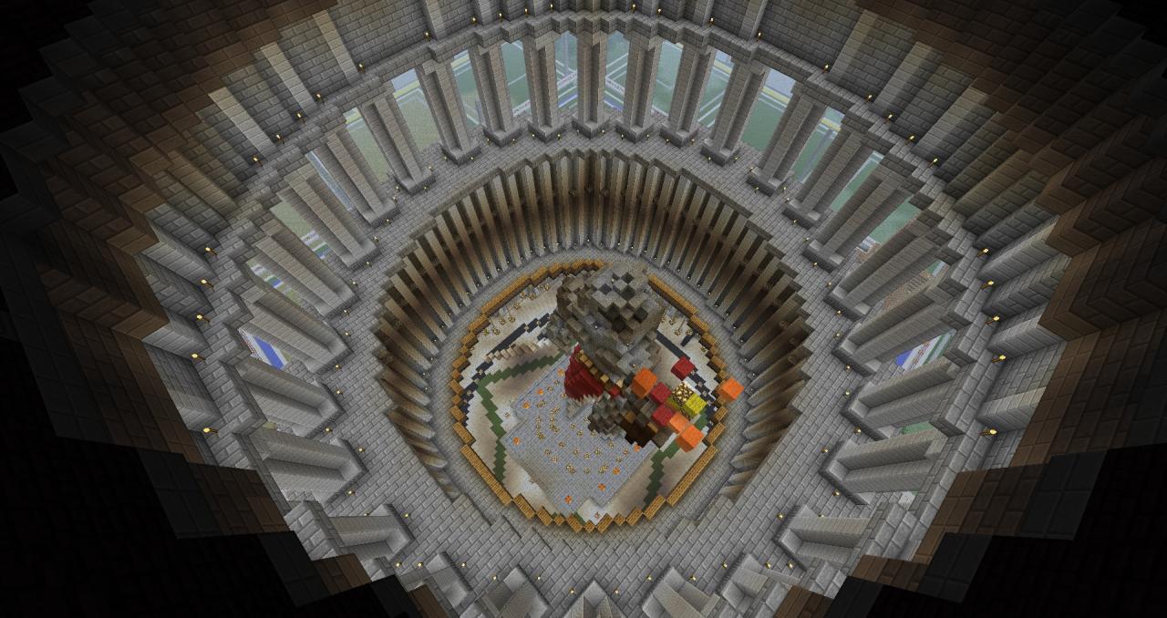 Huge townhall Minecraft Map