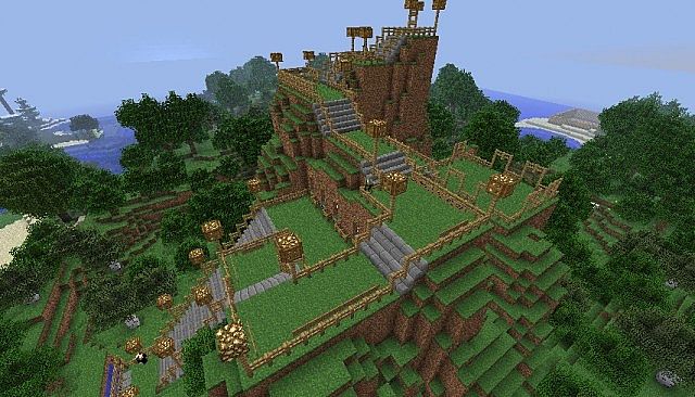 Hill-Spawn Minecraft Map