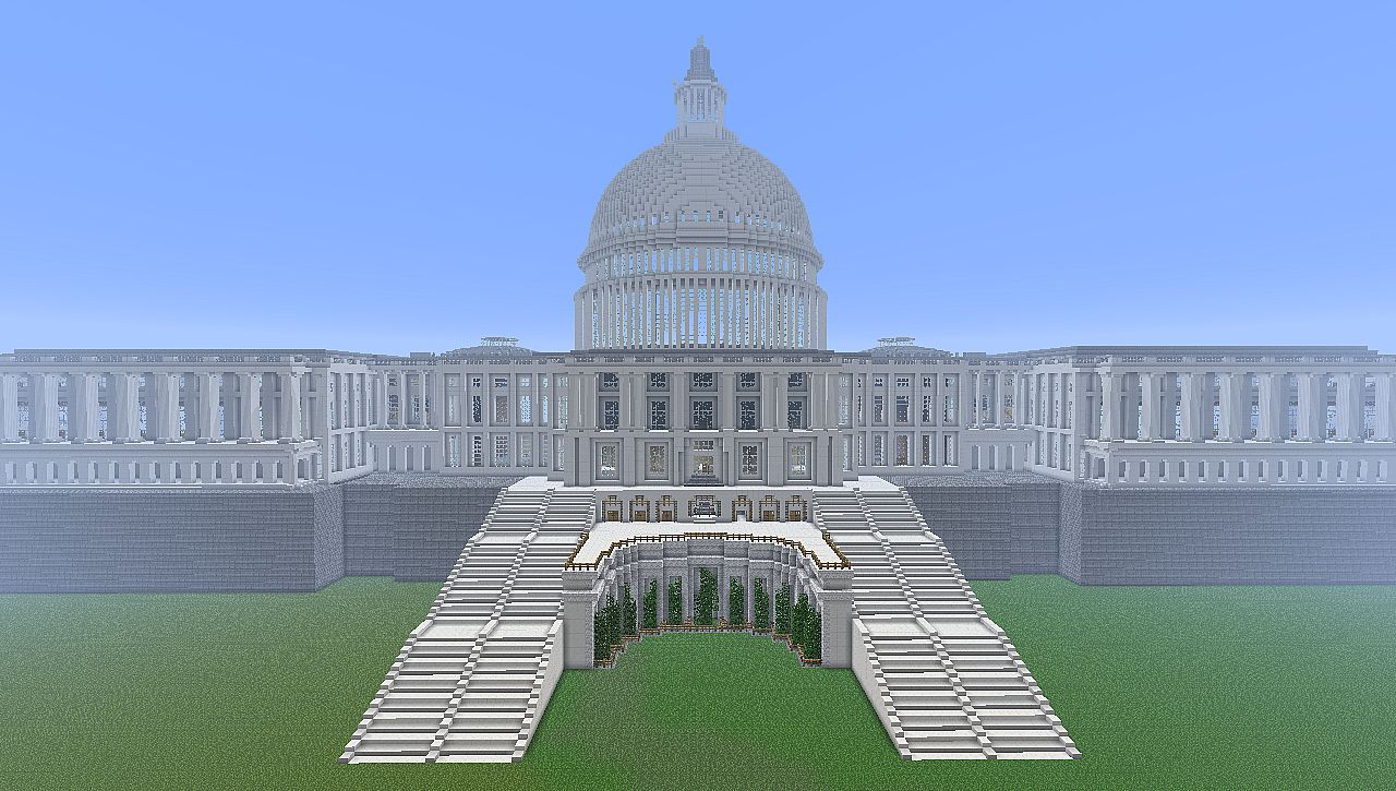 US Capitol Building Minecraft Map