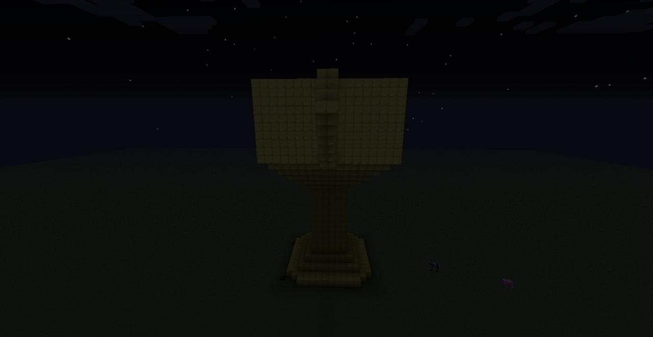 Gold Trophy Cup Minecraft Map