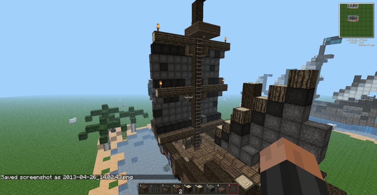 Fluyt , Dutch trading ship, Black sails edition Minecraft Map