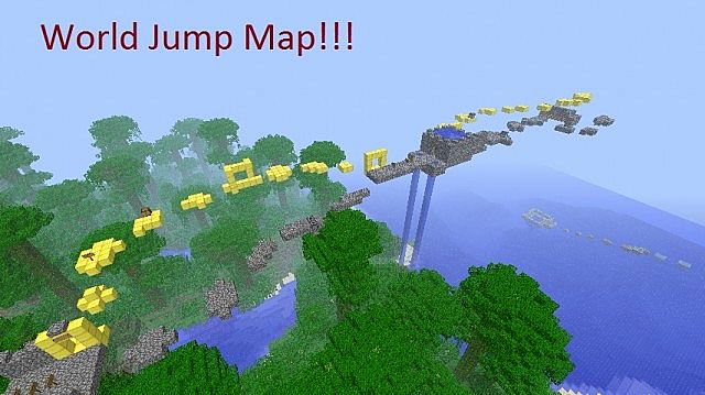World Jump Map Minecraft Map
