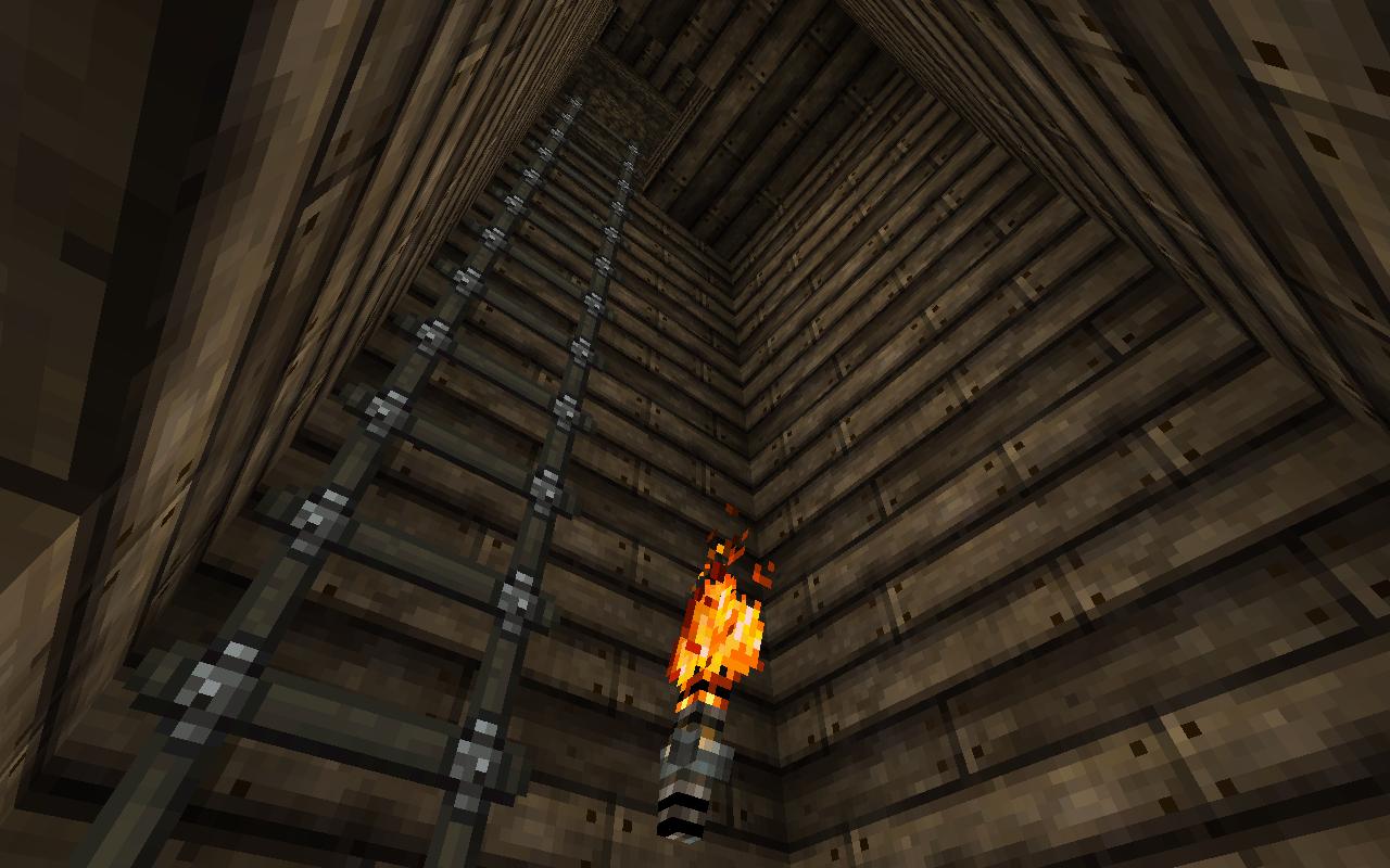 Medium Wooden Fort Schematic Minecraft Map