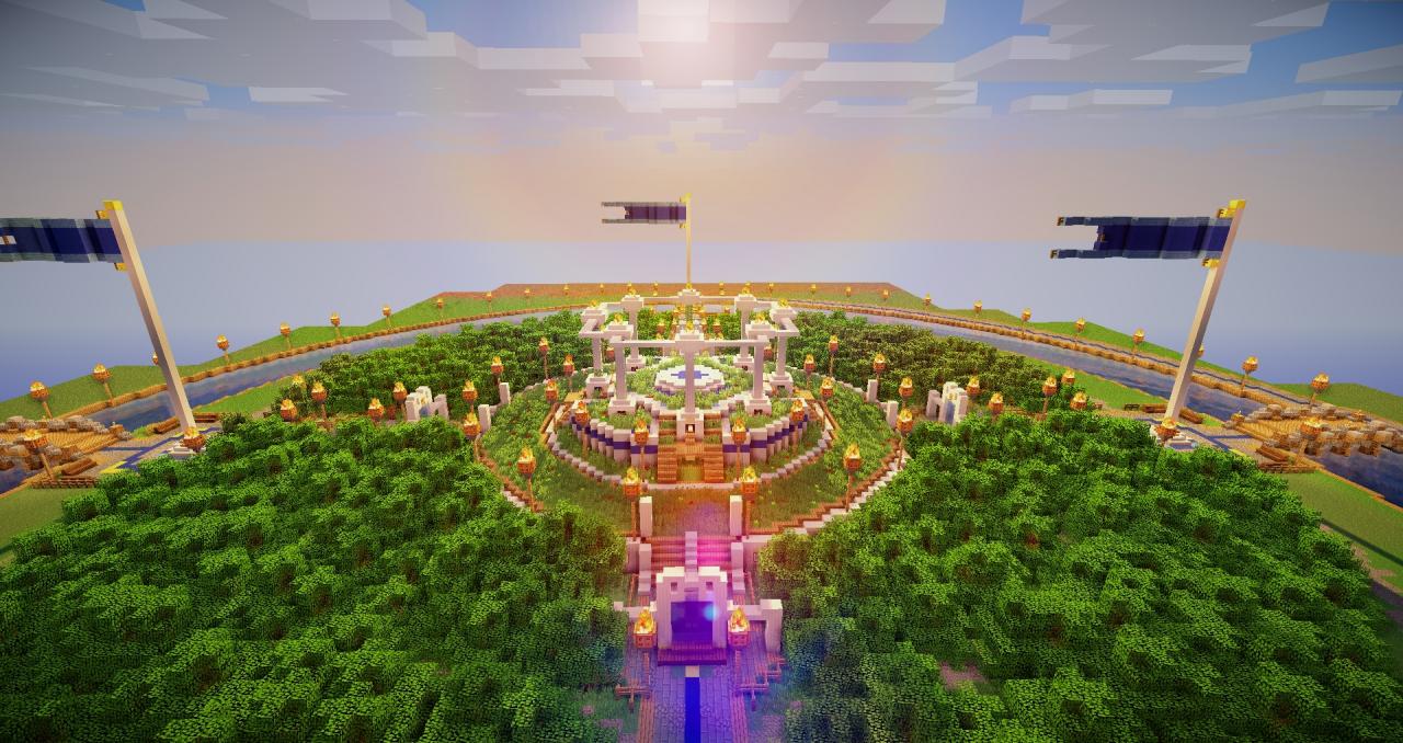 Spawn of the Defiance Server Minecraft Map
