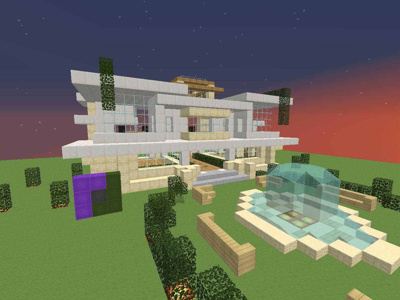 Modern House! (3 Hours) Minecraft Map