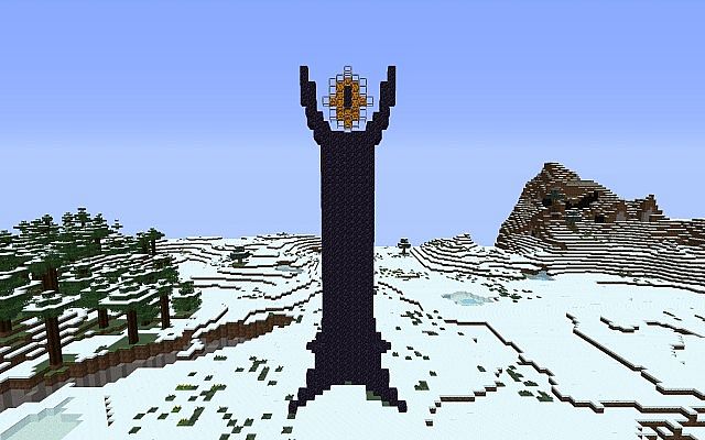 Sauron (Lord of The Rings) Minecraft Map