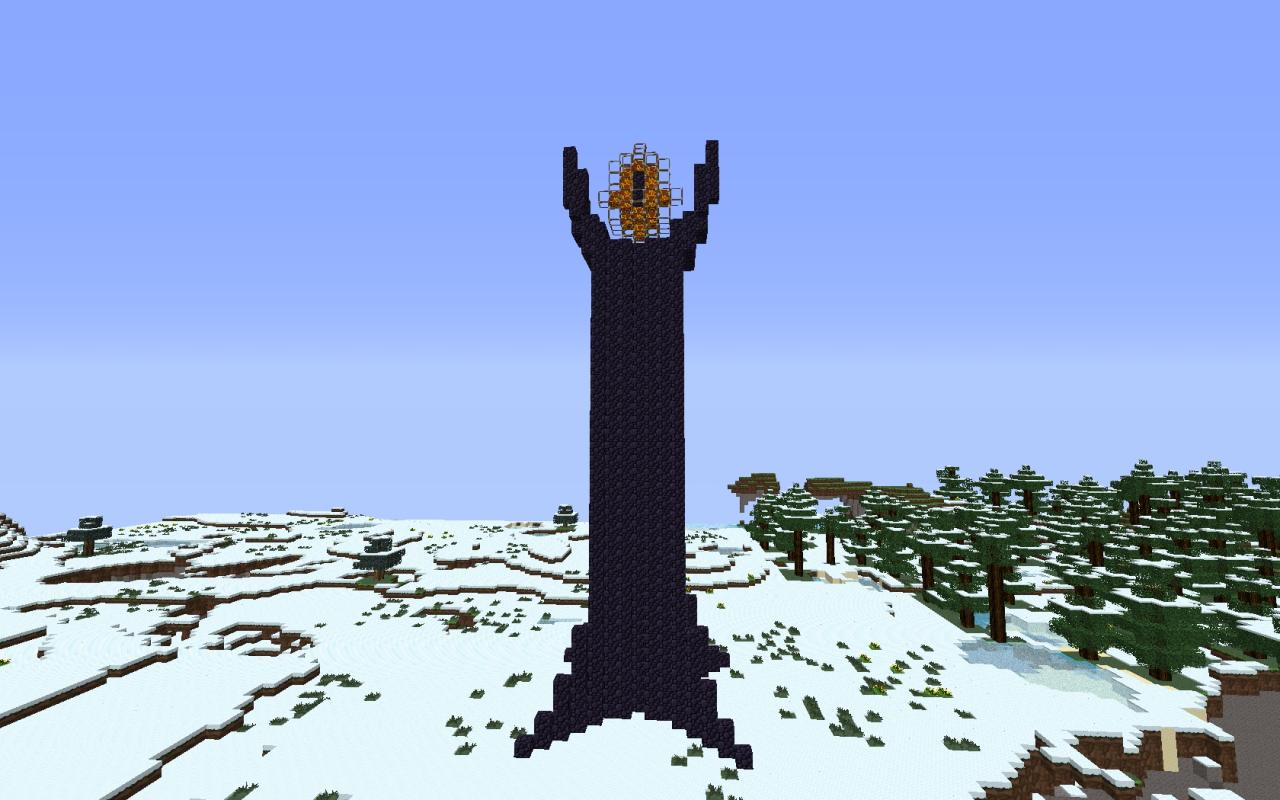 Sauron (Lord of The Rings) Minecraft Map