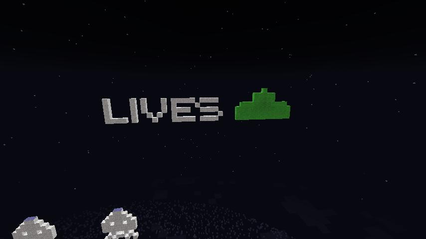 SPACE INVADERS (To the Stars Contest) Minecraft Map