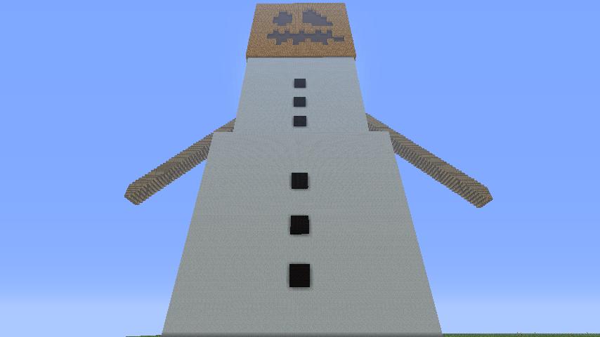Grumble the SnowMan Minecraft Map