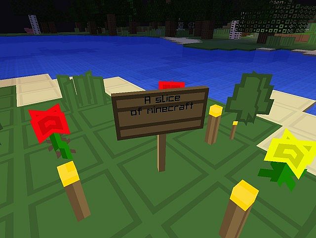 A slice of minecraft Minecraft Map