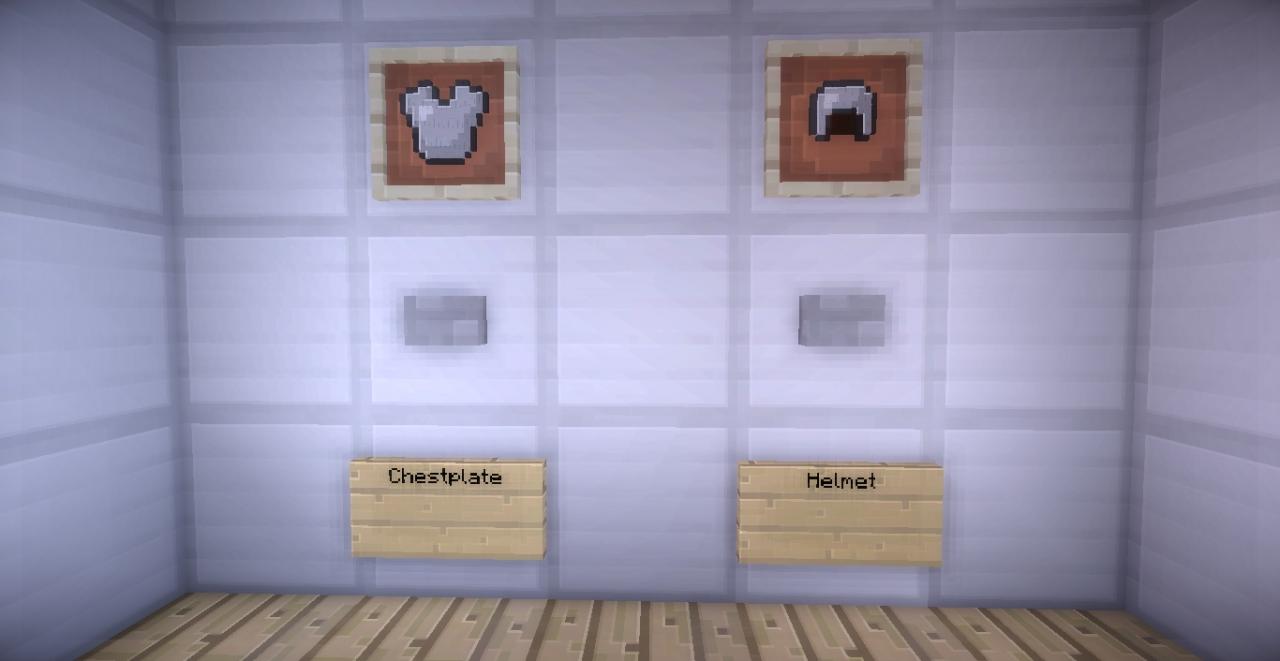3-Person Armoury Minecraft Map