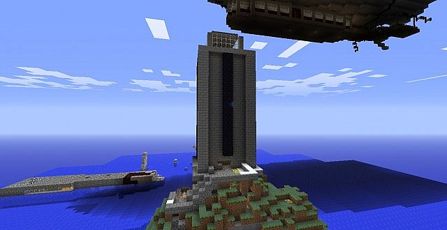 Rapture Columbia And Much More Minecraft Map