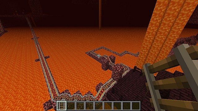 Nether Coaster of Fire Minecraft Map