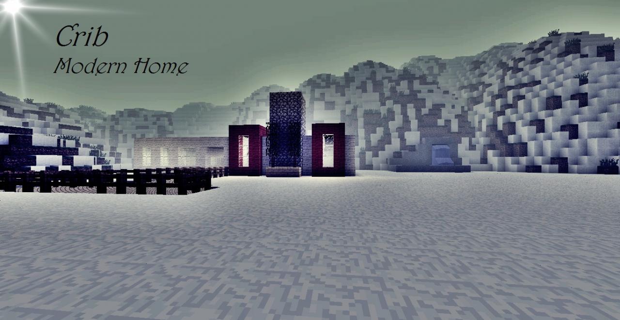 Crib | Contemporary Home | [New Build Sneak-Peek] Minecraft Map