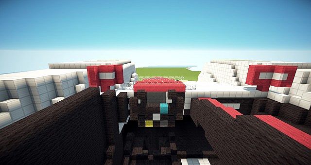 Audi R8 Le Mans Minecraft Map