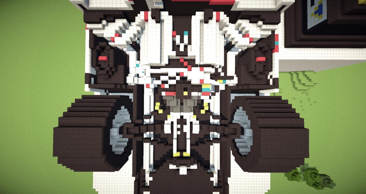 Audi R8 Le Mans Minecraft Map