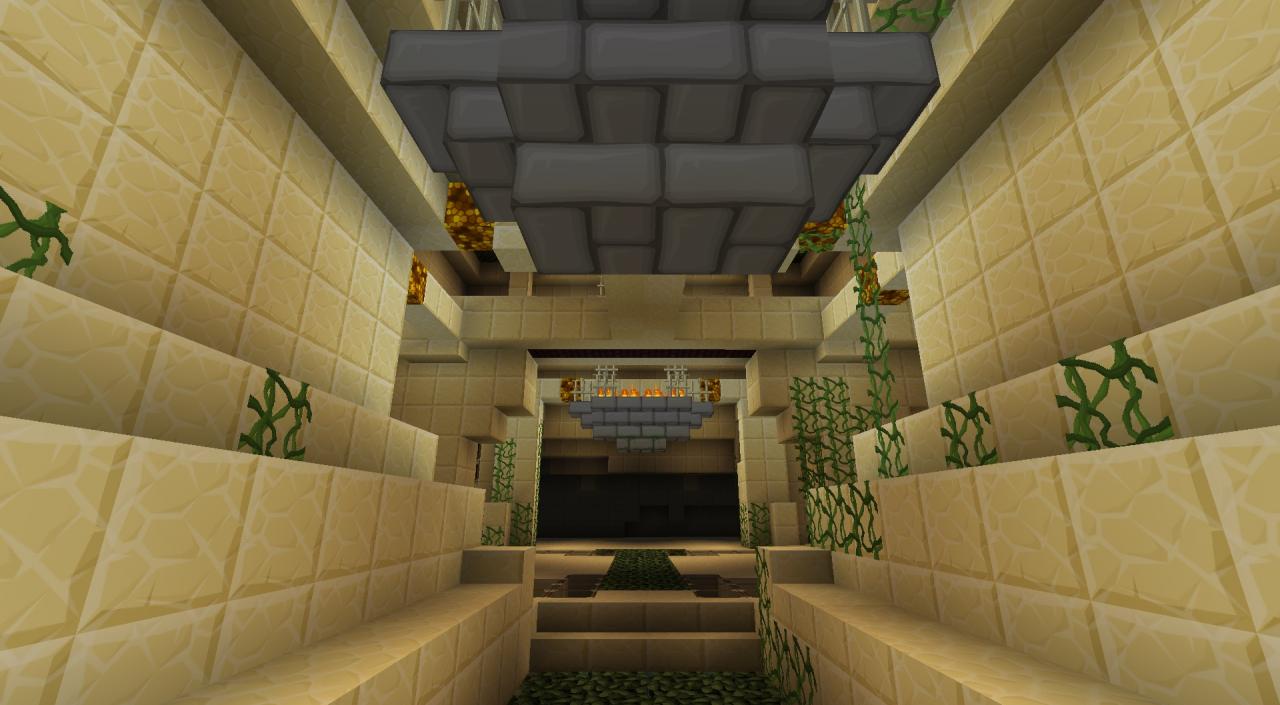 Sandstone Temple Minecraft Map