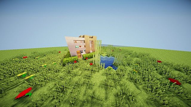 Modern house 8x8 By: Lukejames99 Minecraft Map