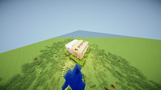 Modern house 8x8 By: Lukejames99 Minecraft Project