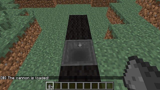 Redstone made pirate-style cannon! Minecraft Map