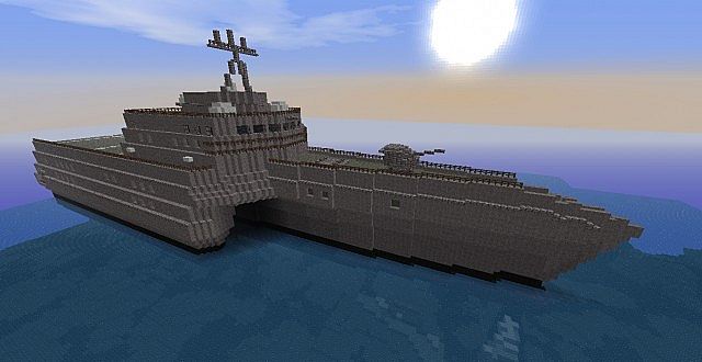 USS Independence LCS-2 Minecraft Map