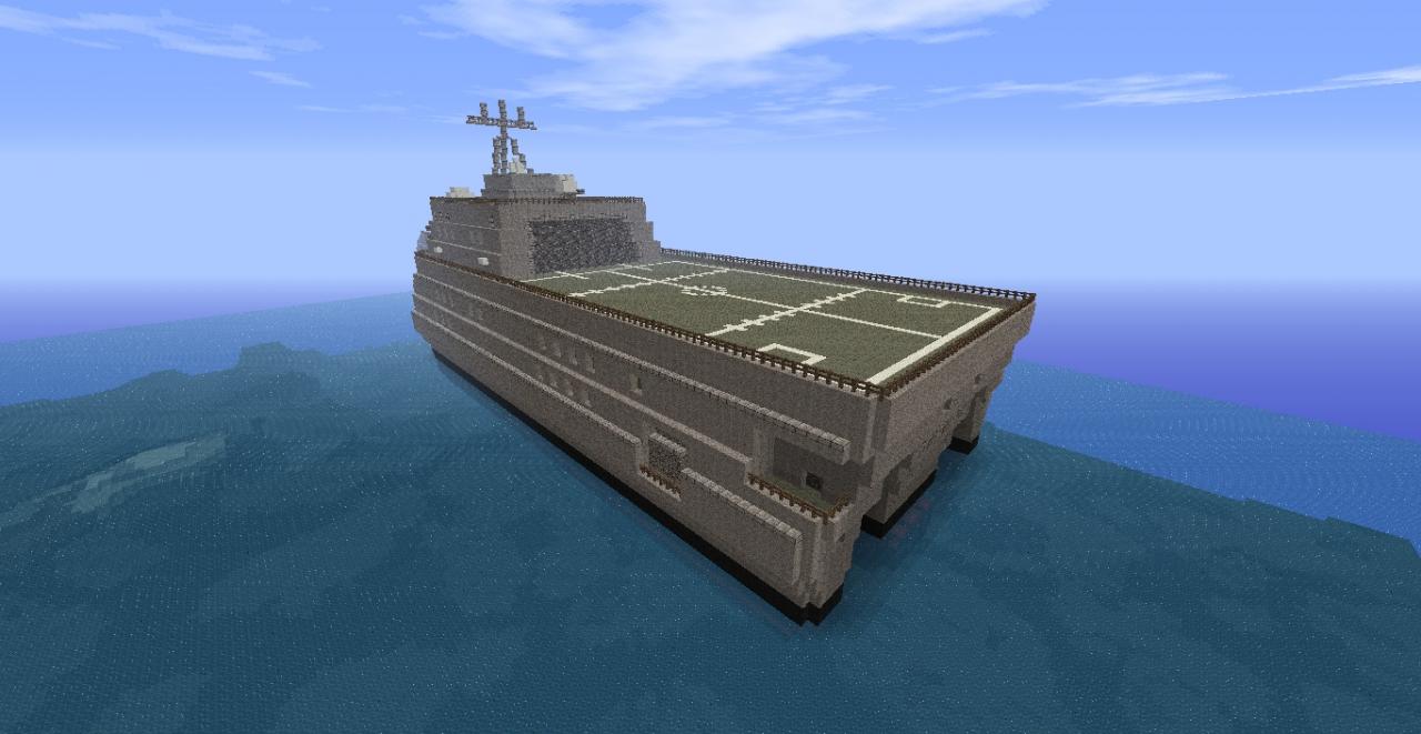 USS Independence LCS-2 Minecraft Map