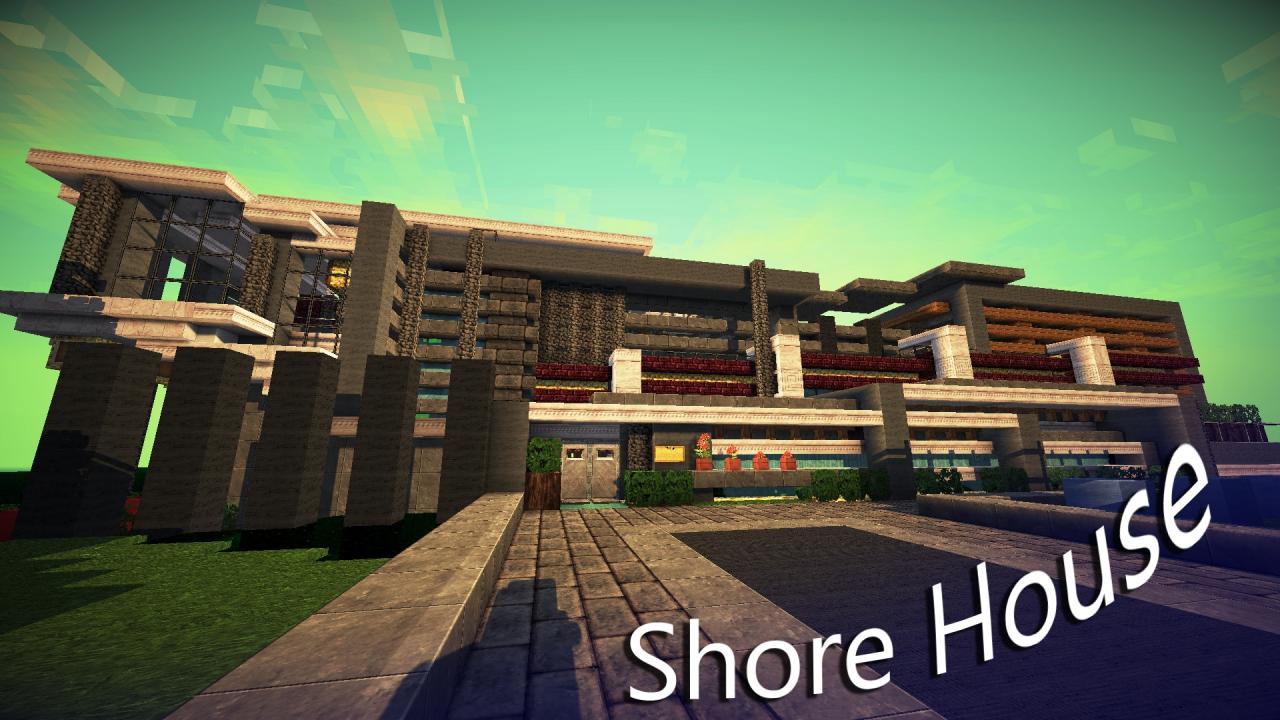 Shore House Minecraft Map