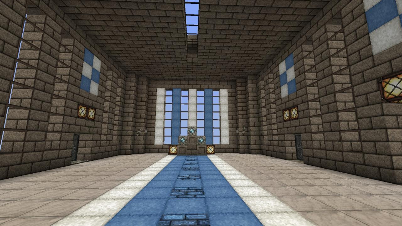 The castle of clouds Minecraft Map