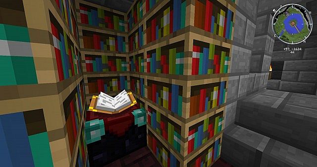 Semi-Furnished Mages Tower Minecraft Map