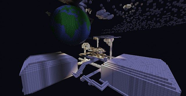 99MX Space Exploration Station Minecraft Map