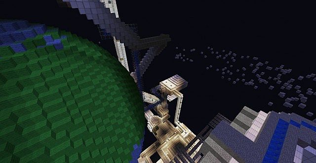 99MX Space Exploration Station Minecraft Map