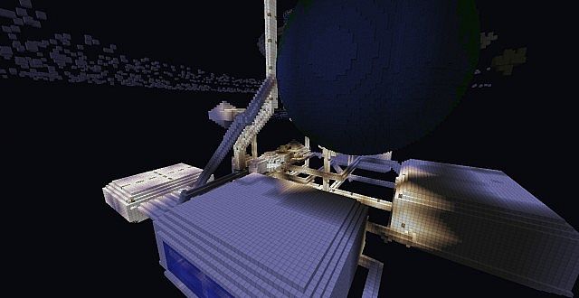 99MX Space Exploration Station Minecraft Map