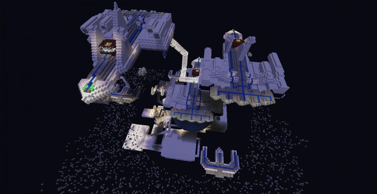 99MX Space Exploration Station Minecraft Map