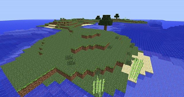 1.5.1 Amazing large survival island! Minecraft Map